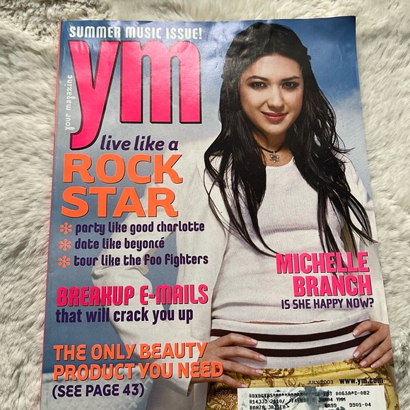 Other | Ym Michelle Branch July 203 Magazine | Poshmark